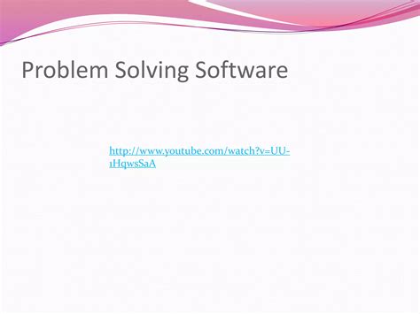 Integrating Problem Solving And Educational Software Pptx