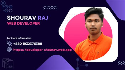 Developer Shourav Shourav Rajbongshi GitHub