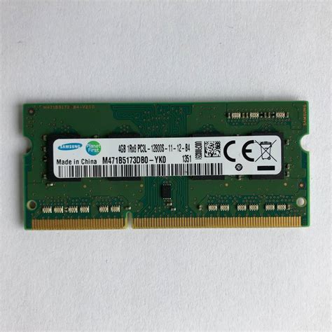 قیمت و خرید رم لپ تاپ Ddr3l تک کاناله 1600 مگاهرتز سامسونگ مدل Pc3l 12800 ظرفیت 4 گیگابایت