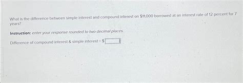 solved what is the difference between simple interest and