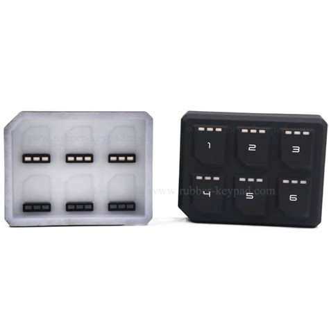 Silicone Can Bus Keypad Can Keypad Cover For Marine Vehicle