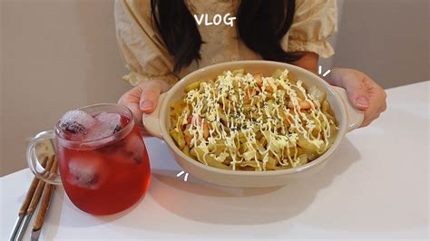 Sub L Vlog L 자취생 집밥 브이로그🍚 L 마요네즈 듬뿍 뿌린 야끼우동🍲과 매콤한 닭갈비🍖볶음밥 L 계란 듬뿍 적신 프렌치토스트🍞해먹는 일상 Youtube