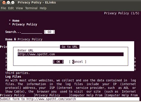 web access via terminal in ubuntu pacesettergraam