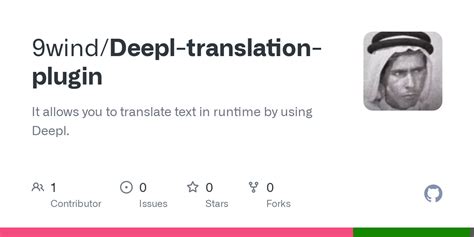 Github 9winddeepl Translation Plugin It Allows You To Translate Text In Runtime By Using Deepl