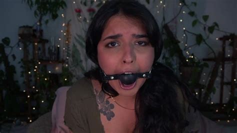 Mayapetite Stupid Slut Talks Through Ballgag