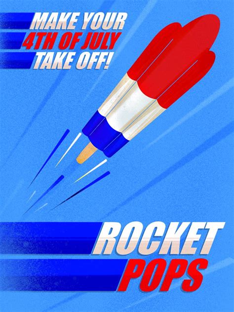 4th Of July Popsicle Ad 22 On Behance