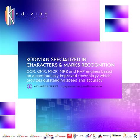 Kodivian Technologies On Linkedin Kodivian Ssgroupofcompanies Ssgroup Characterrecognition…