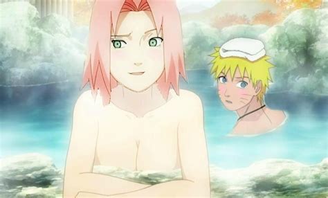 Naruto And Sakura In Hot Springs By HarunoSakura33 On DeviantArt Cute Anime Character Naruto
