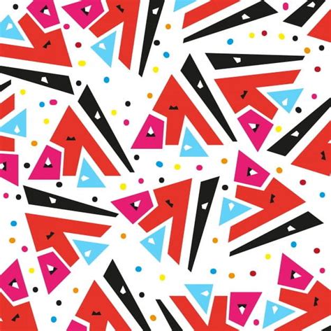 추상 멤피스 스타일 배경 Eps Uidownload