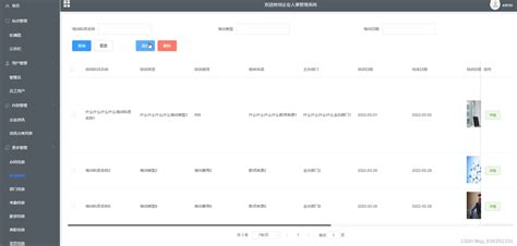 Springbootvue实现前后端分离的企业人事管理系统管理系统 前后端分离 Csdn博客