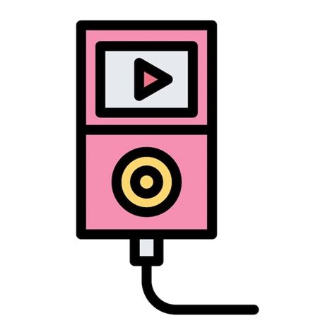 Premium Vector Music Player Vector Icon Design Illustration
