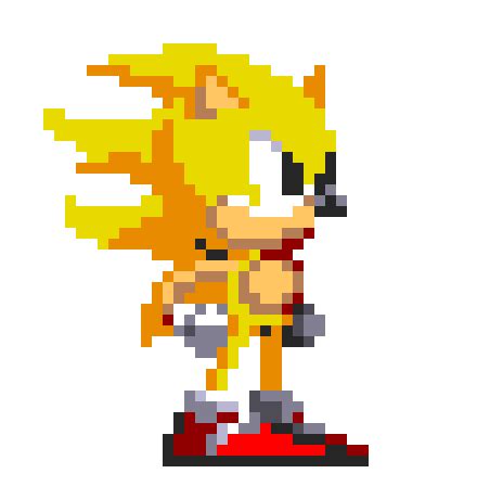 Super Sonic Pixel Art Maker