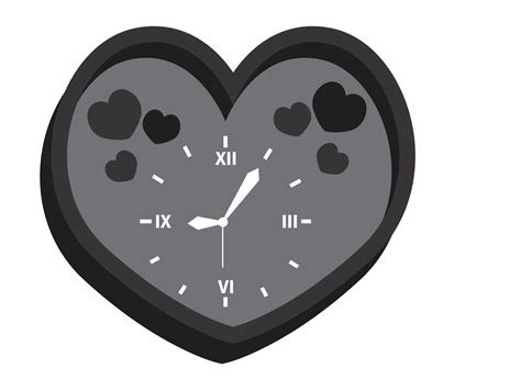 Object Clock With Love Shape 13367162 Png Object Clock With Love Shape 13367162 Png