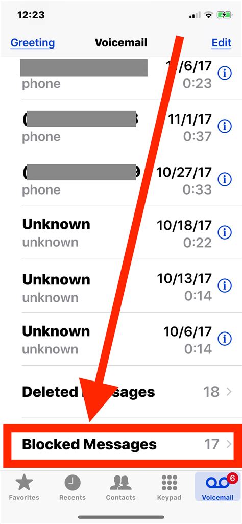 How To Check Voicemail From Blocked Numbers On Iphone Os X Daily