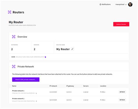How To Connect Private Networks Using Sdn Router Documentation