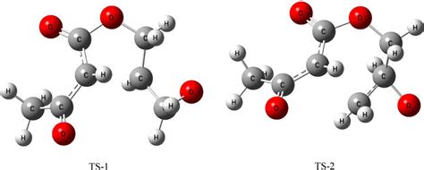 Structures For Transition States Ts 1 And Ts 2 Download Scientific