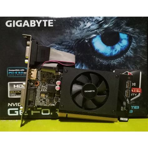 การ์ดจอ Gigabyte รุ่น Nvidia Gt710 2gb Ddr3 No Box มือสอง ไม่มีกล่อง Shopee Thailand
