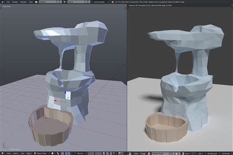 Square Faces Rendering As Triangles Lighting And Rendering Blender Artists Community