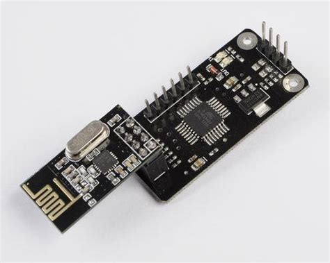 ATMEGA48 NRF24L01 Wireless Shield SPI to I2C Uygun Fiyata Satın Al DomiRobot com