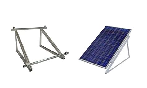 Estructura Triangular Inclinada Para 3 Módulos Enersolex
