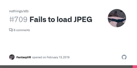fails to load jpeg · issue 709 · nothings stb · github