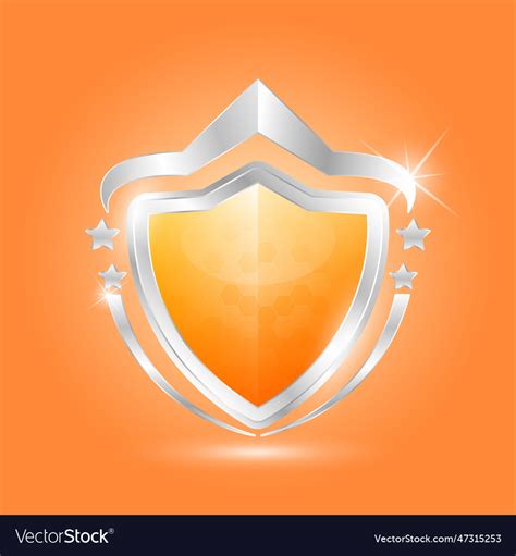 Protection Shield Royalty Free Vector Image Vectorstock