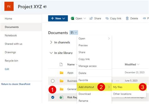 Add Shortcut To Onedrive Vs Add Shortcut To My Files Sharepoint Maven