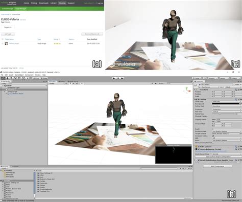 contents production process using vuforia development kits a image