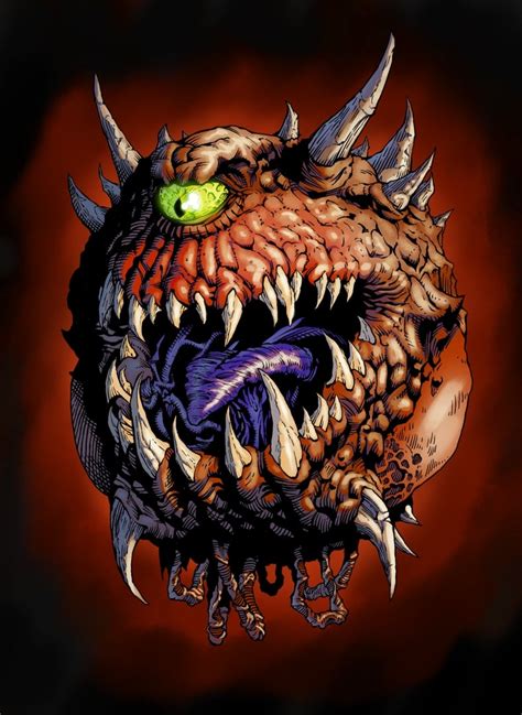 My Take On The Classic Cacodemon From Doom 93 Rdoom