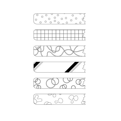 premium vector set of stickers labels for notebooks outline vector