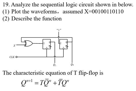 Solved Analyze The Sequential Logic Circuit Shown In Chegg