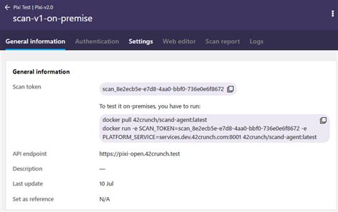 Use API Scan V1 Engine