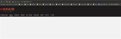 Unraid Main Web Ui Crashin Runraid