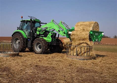 Mounted Bale Unrollers Hustler Equipment