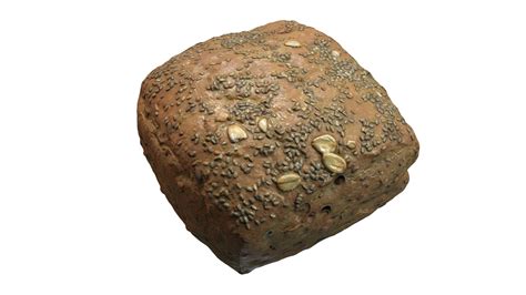 Multigrain Bread Model Turbosquid 2052633