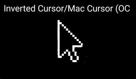 Inverted Cursor Mac Cursor Oc By Ask Flowey Undertale On Deviantart