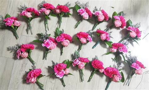 카네이션 생화코사지 코사지단체주문 코사지만들기 행사코사지 네이버 블로그