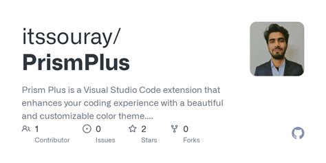 GitHub Itssouray PrismPlus Prism Plus Is A Visual Studio Code Extension That Enhances Your