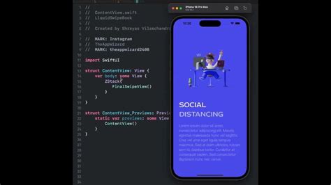 Liquid Swipe Animation Swiftuimobile Ios Coding Tech Anime