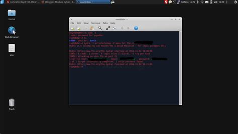 Cracking Ftp Password Using Hydra On Backbox Linux