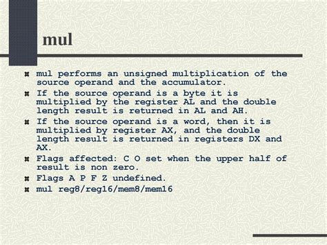 CS-401 Computer Architecture & Assembly Language Programming - ppt download