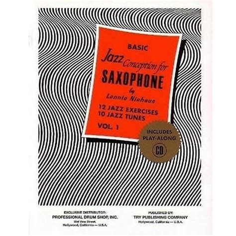 basic jazz conception for saxophone vol 1 12 jazz exercises reverb