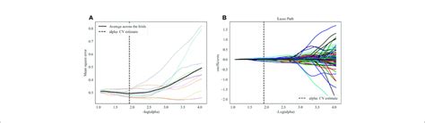 Lasso Algorithm For Radiomics Features Selection A Mean Square Download Scientific Diagram