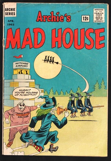 Archie S Mad House Rd Sabrina Story St Captain Sprocket Sci Fi Ho Comic Books