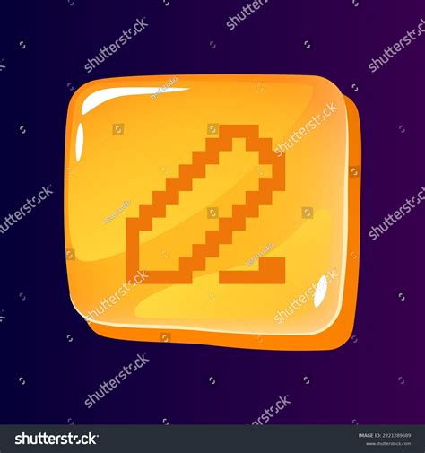 text correction glossy ui button pixelated stock vector royalty free