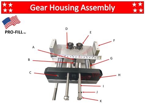 Gear Housing Assembly Pro Fill Inc