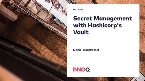 Secret Management With Hashicorps Vault Pdf