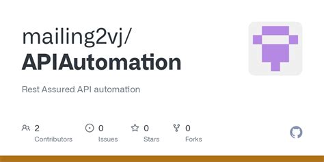 Github Mailing2vjapiautomation Rest Assured Api Automation