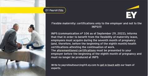 giuseppe mauri on linkedin ey payroll maternity