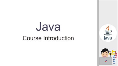 Java Chapter 0 Java Course Introduction Youtube